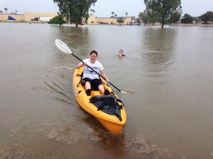 Stranded toad, drowning zombie: 10 best AZ storm photos | 12news.com