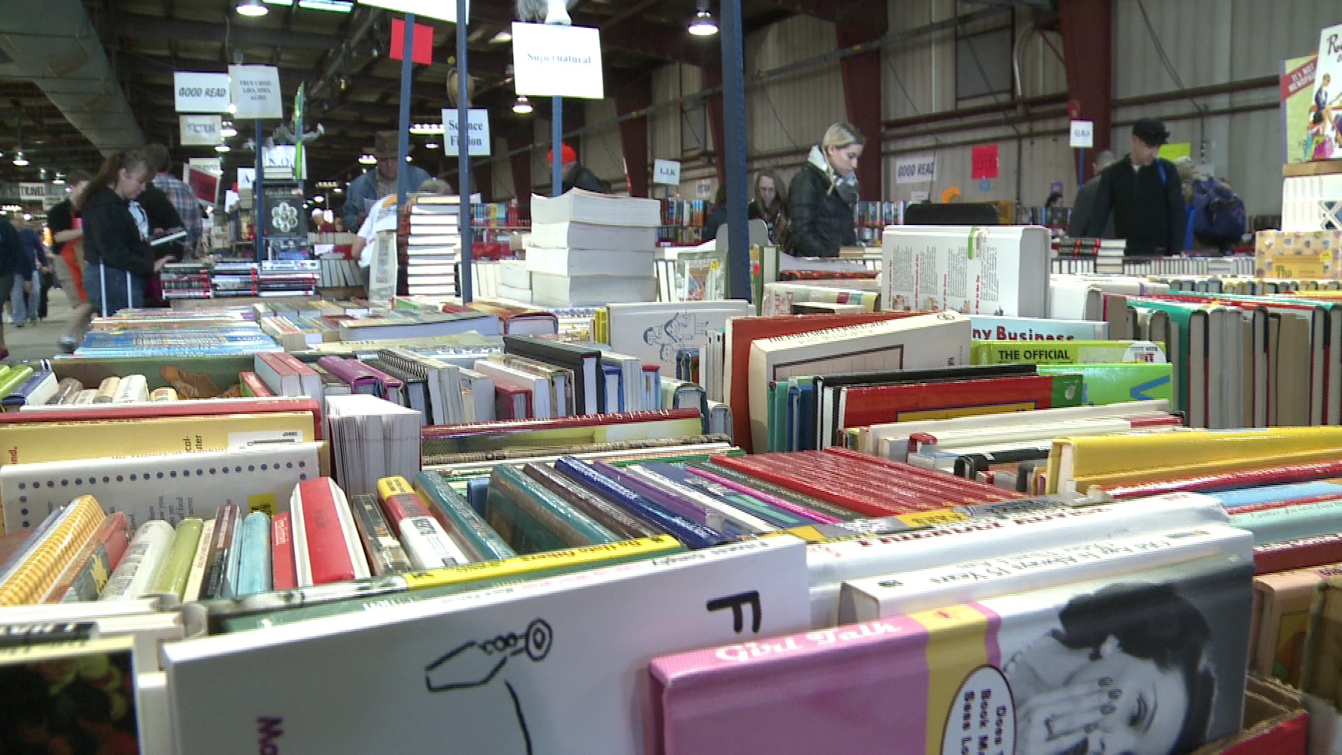 Book lovers drawn to Fair Grounds | 12news.com