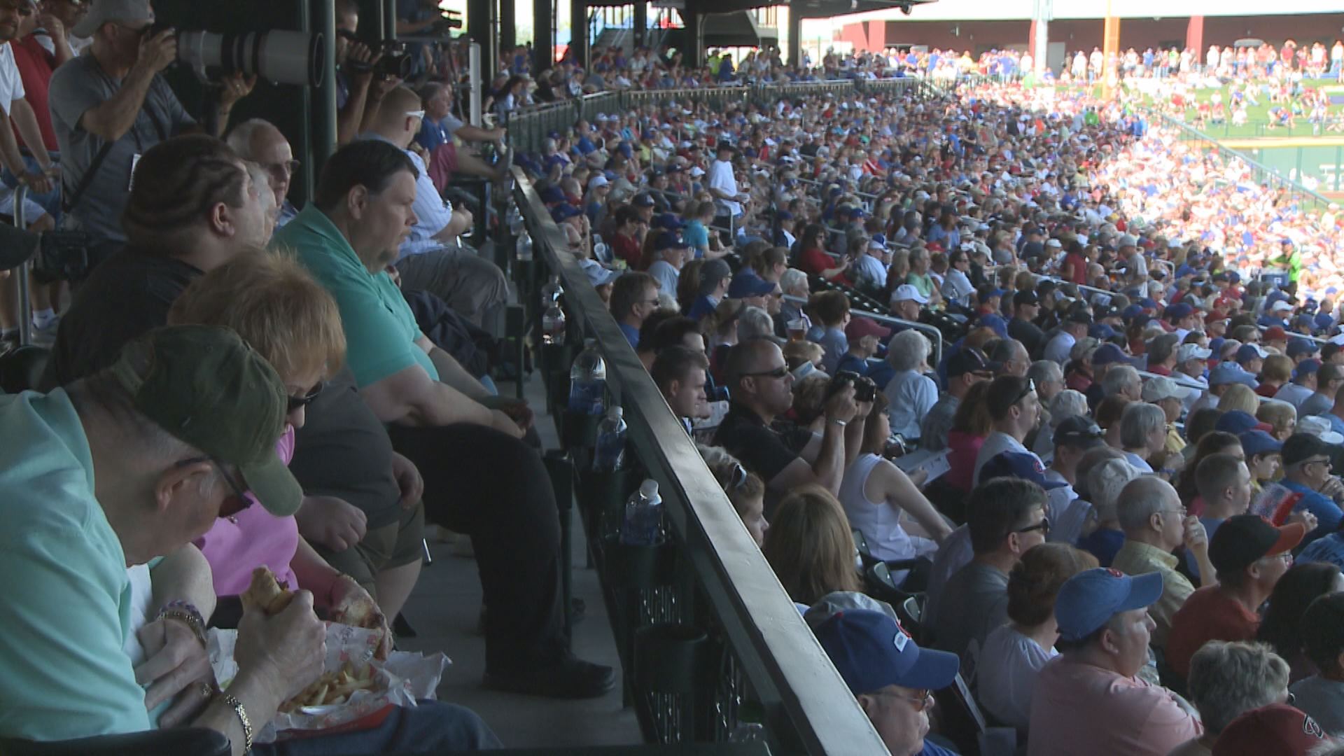Spring training sets records and packs airports | 12news.com