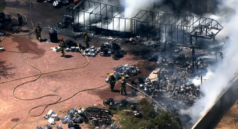 Phoenix Fire Dept. responds to fire in North Phoenix | 12news.com