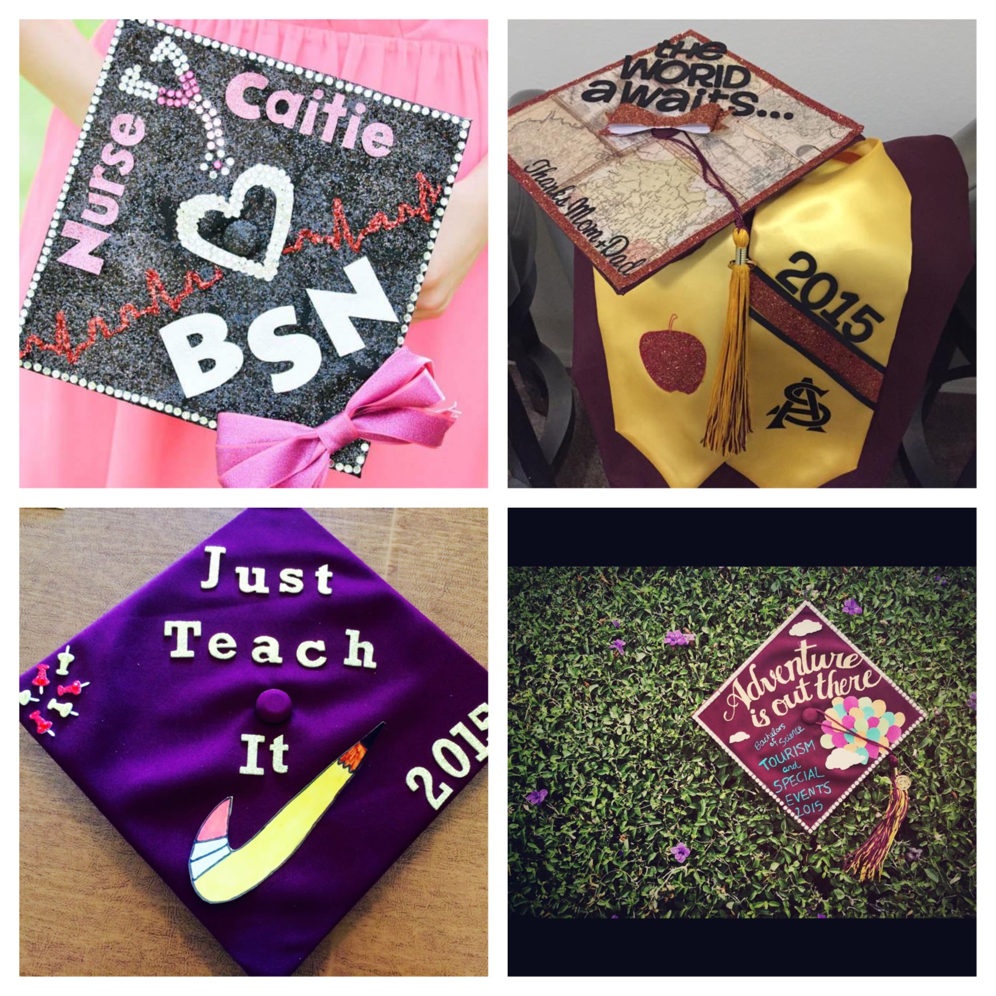 Graduation caps express creativity, don't be afraid to create | 12news.com