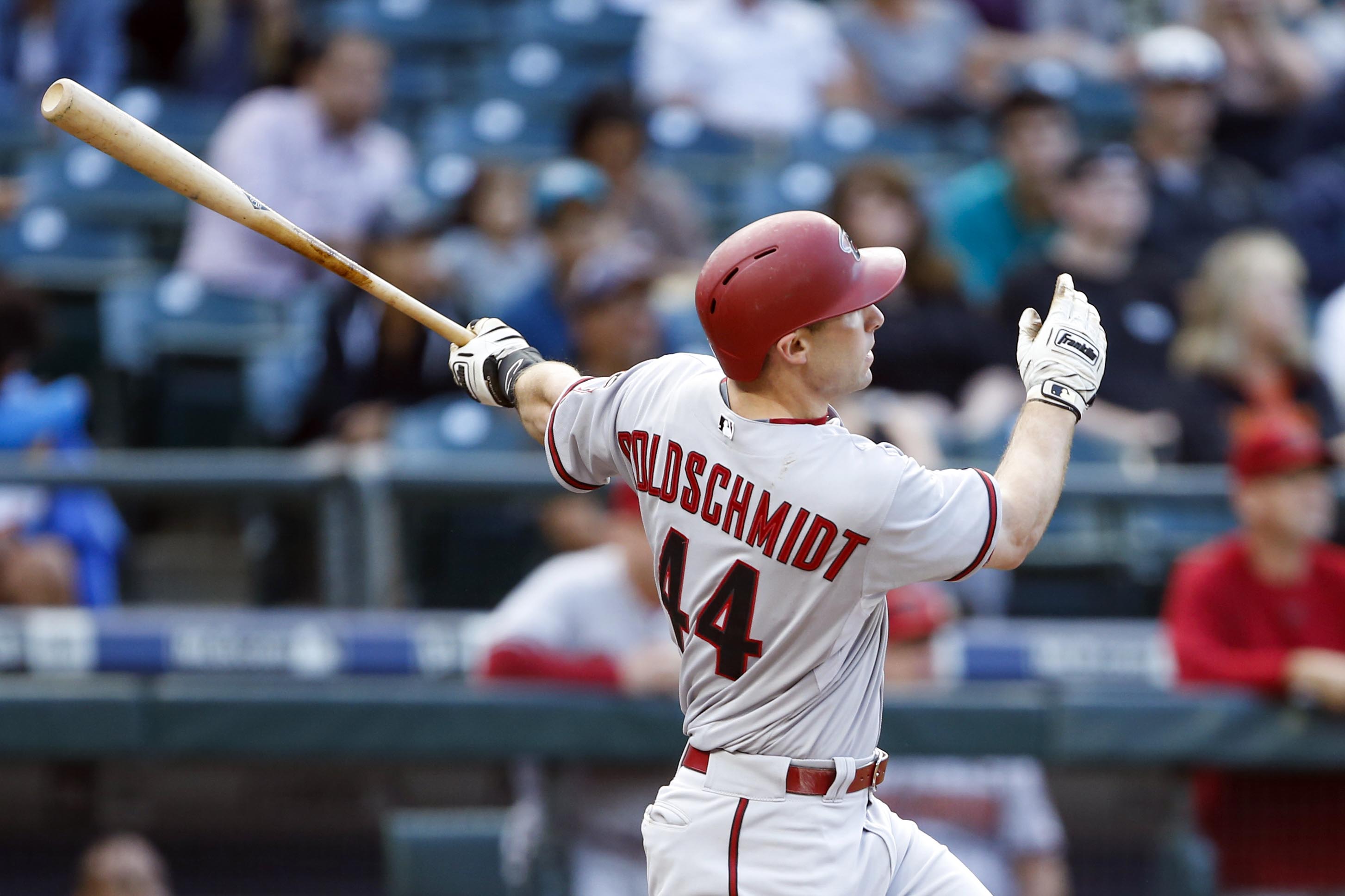 Goldschmidt homers, scores winning run in Arizona's 4-3 win | 12news.com
