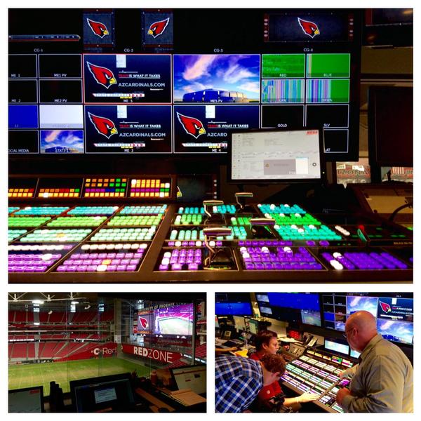 Behind the scenes: A look inside the Arizona Cardinals control room ...