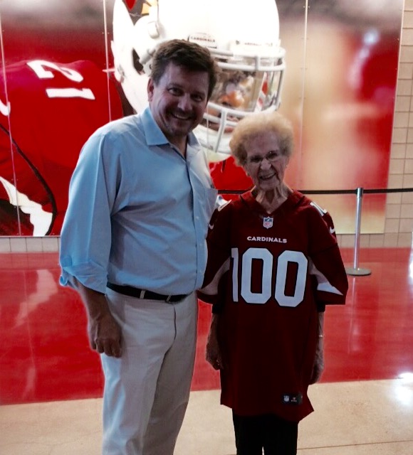 Cards Camp: 100-year-old AZ Cardinals fan | 12news.com