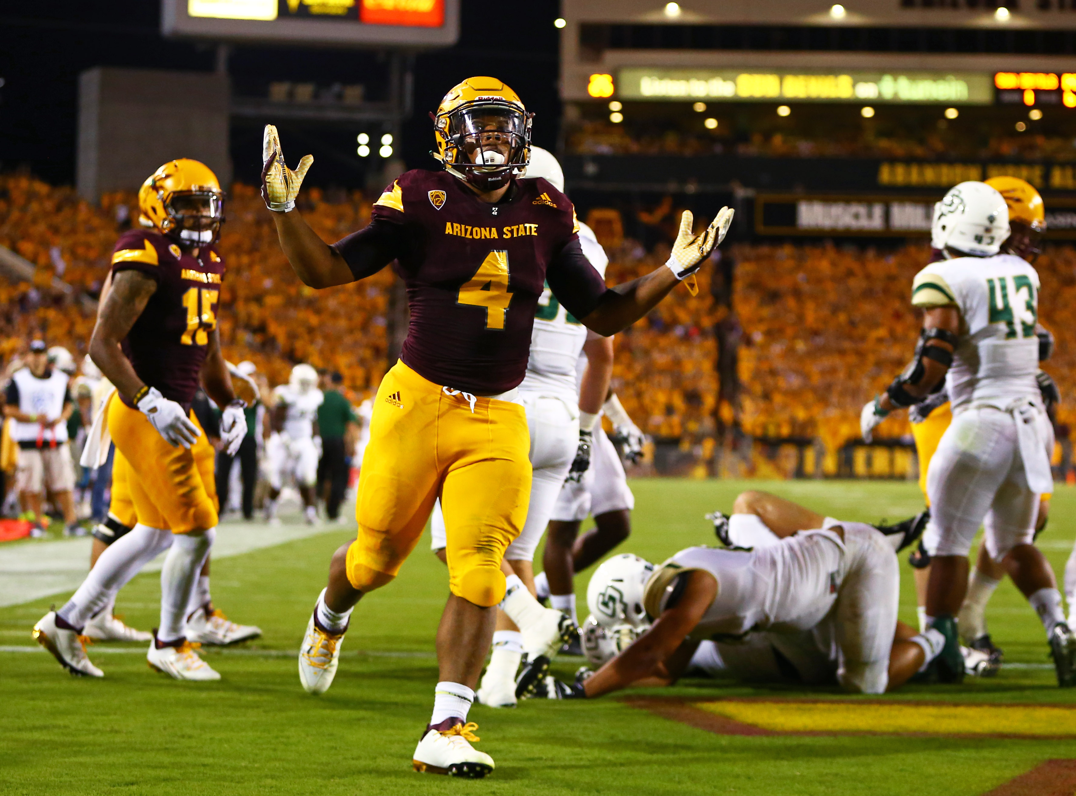 Sun Devils escape with 35-21 win over FCS Cal Poly | 12news.com