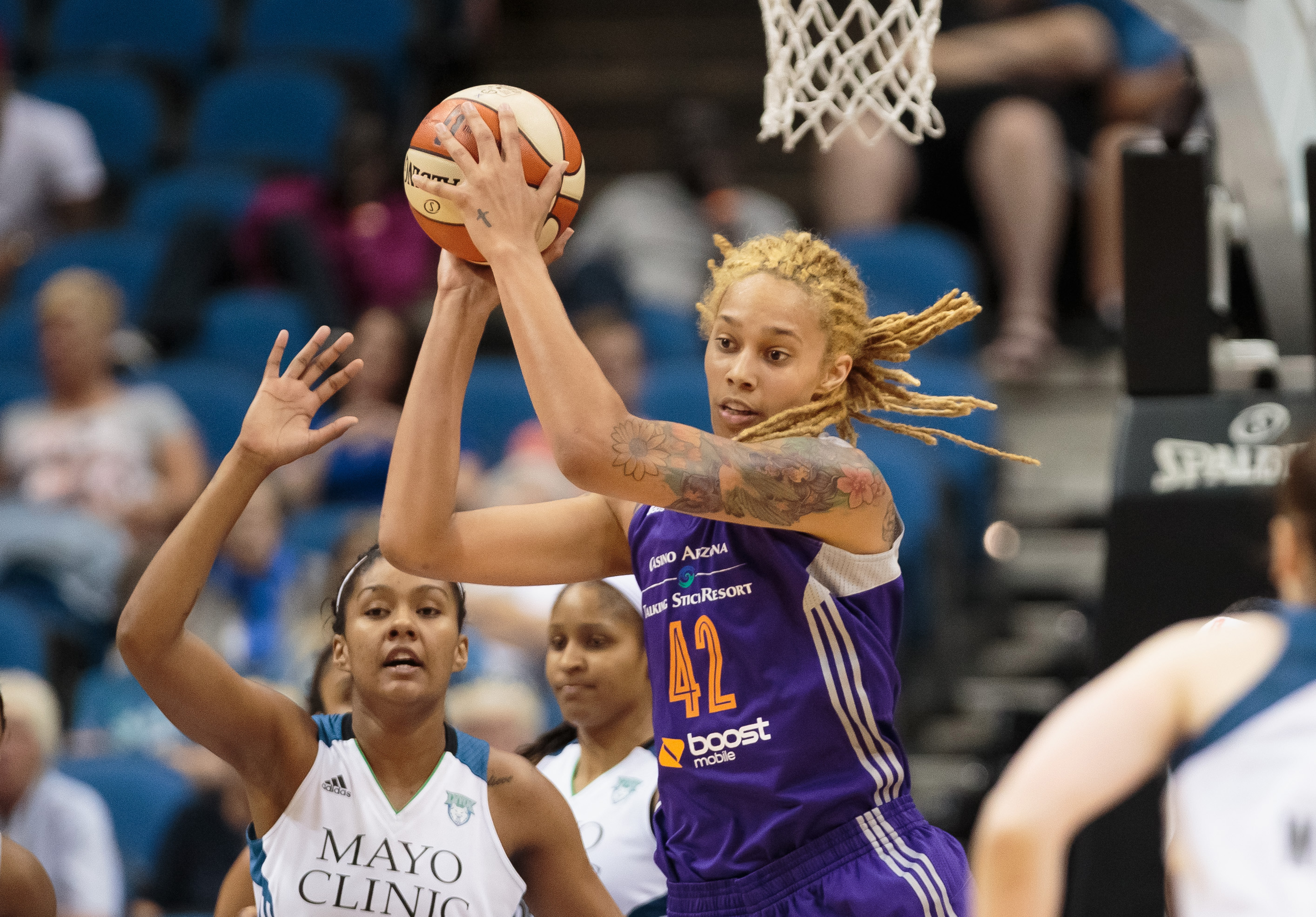 AP Source: Phoenix's Griner WNBA defensive player of year | 12news.com