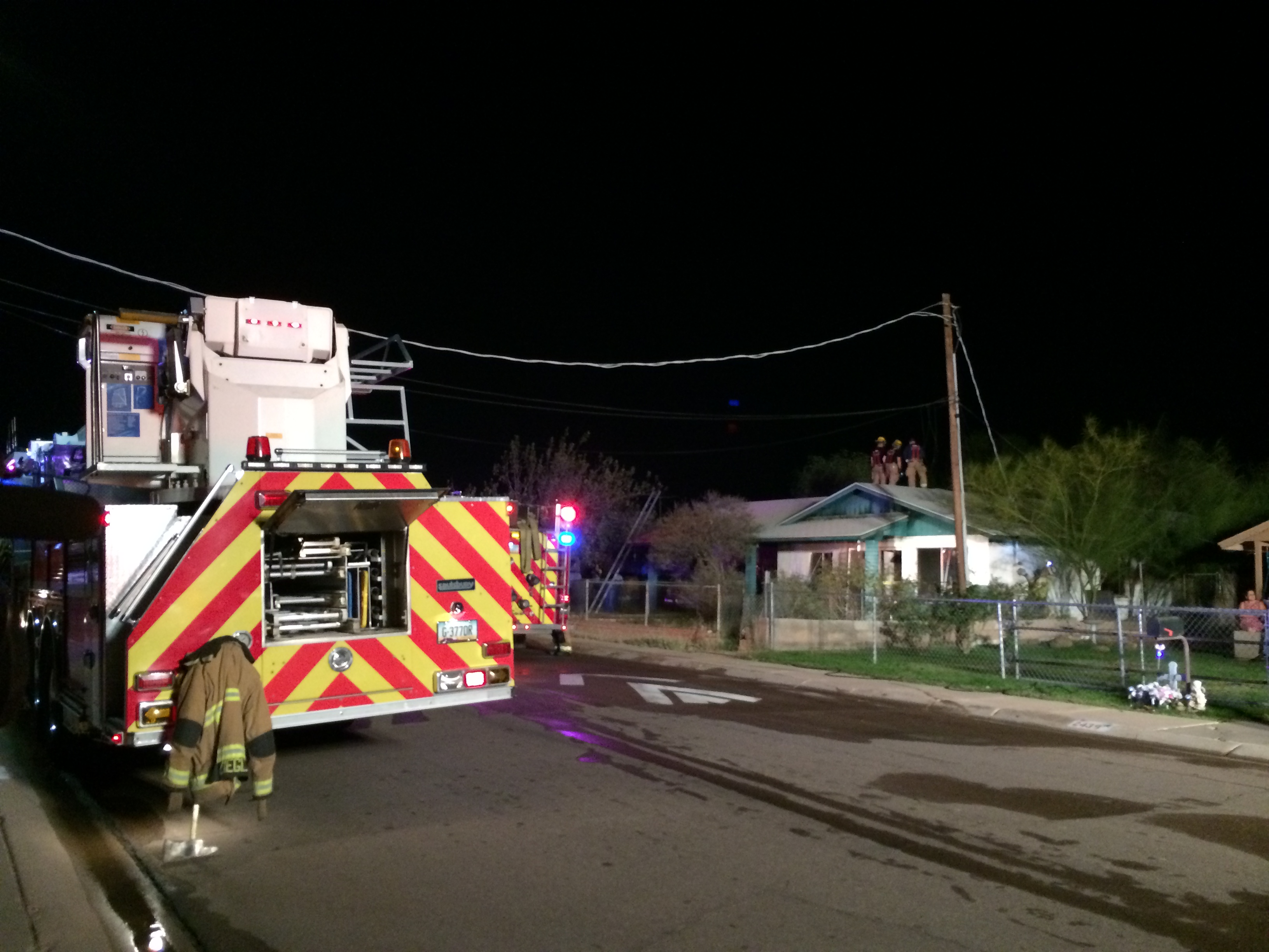 Crews battle fire at home with possible hoarder conditions | 12news.com