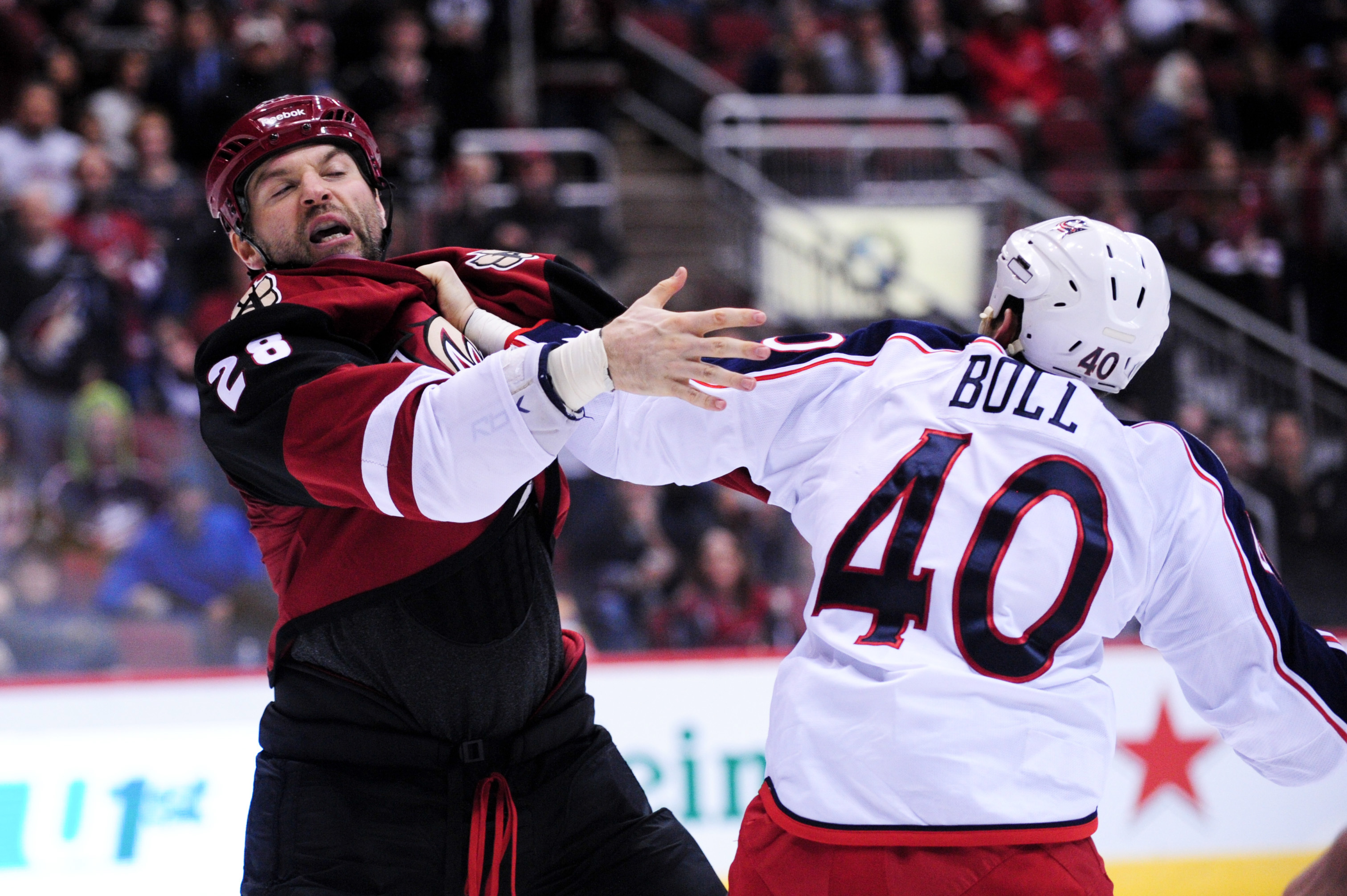 NHL All-Star captain John Scott demoted by Arizona Coyotes | 12news.com