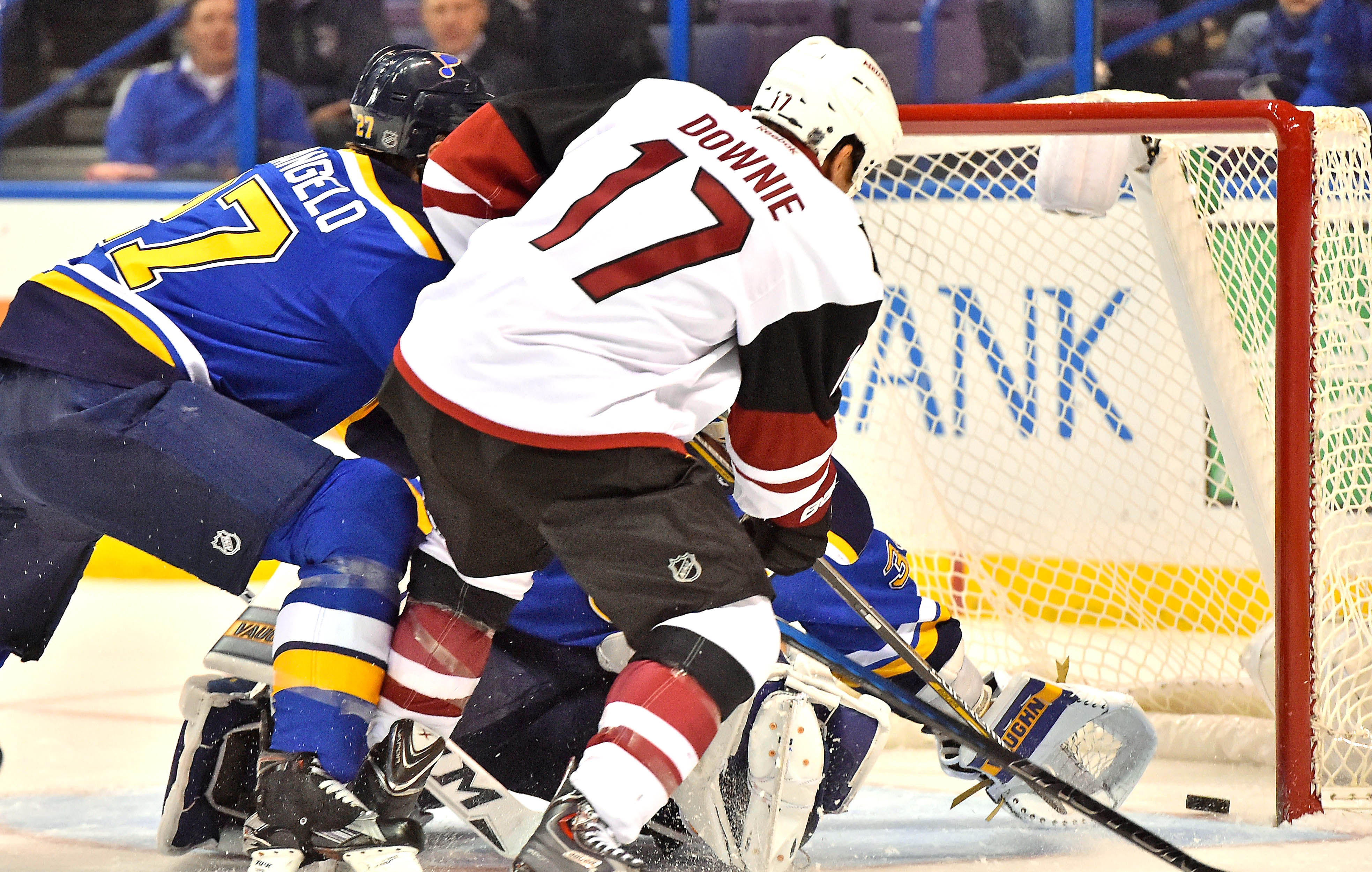 Coyotes send Steve Downie to the Springfield | 12news.com