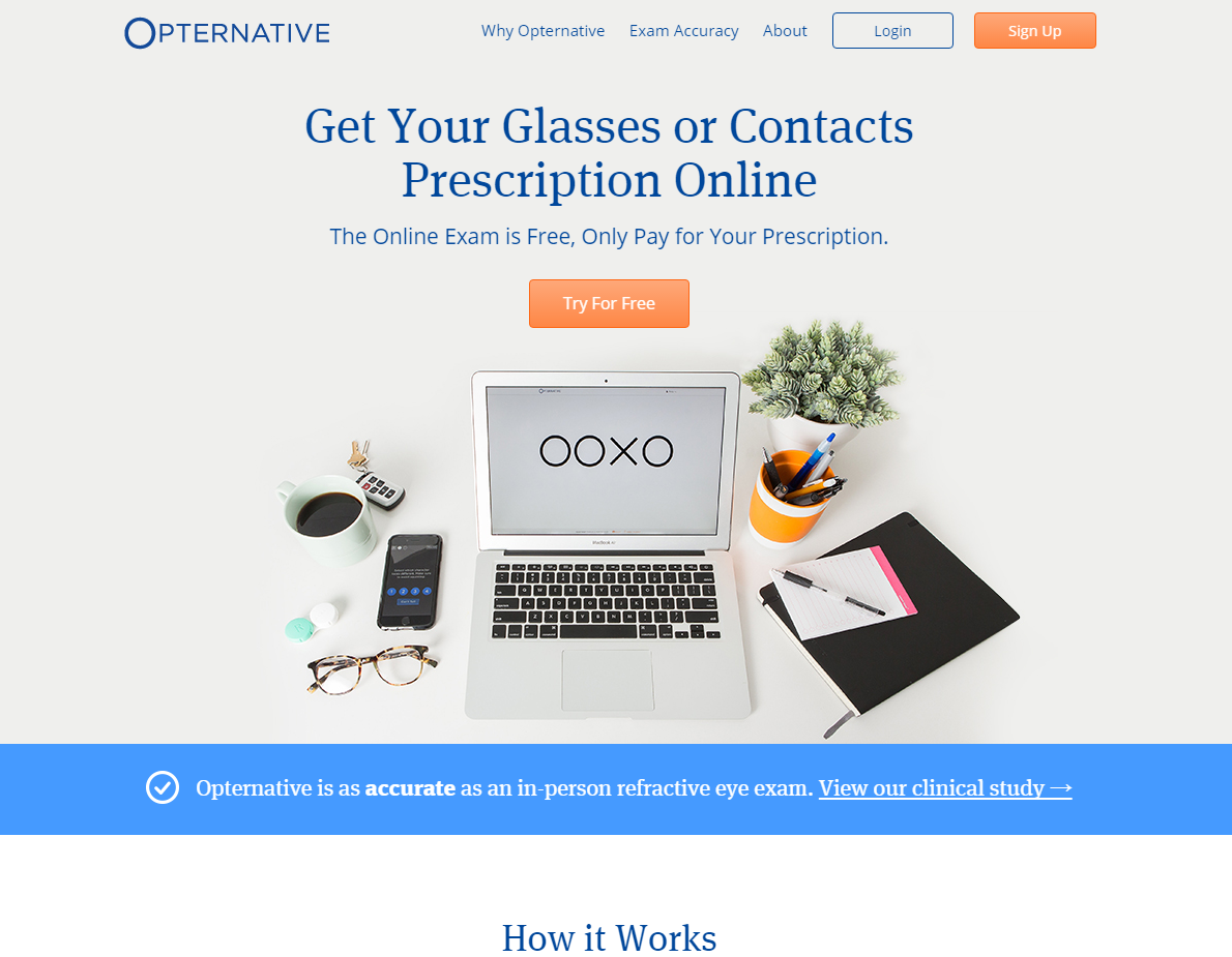 Company offers at home, do-it-yourself eye exams | 12news.com