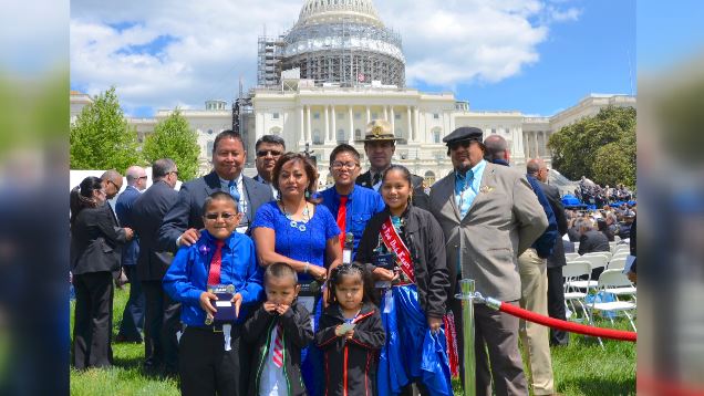 Navajo officer killed in action honored in D.C. | 12news.com