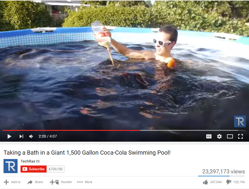 These guys filled a pool with 1,500 gallons of Coke | 12news.com