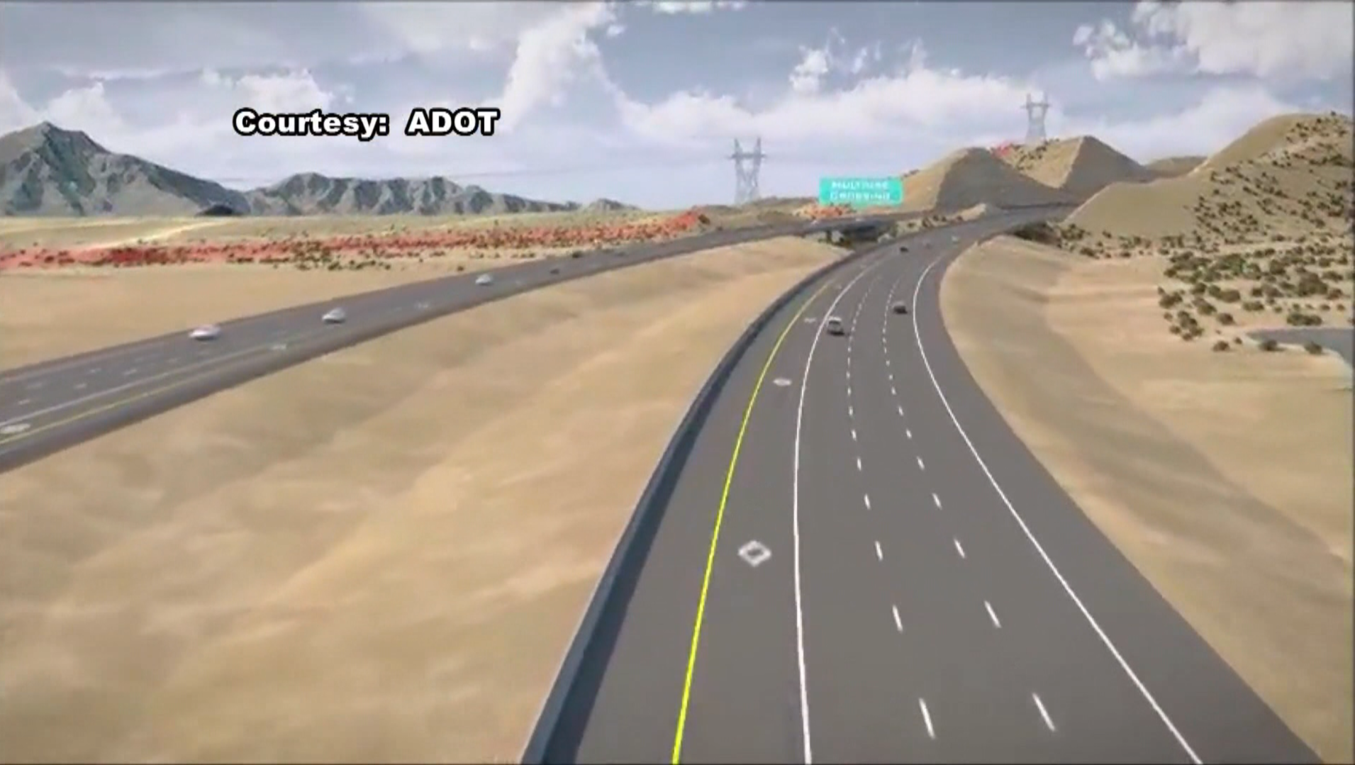 Construcción del loop 202, carretera South Mountain, va muy avanzado ...