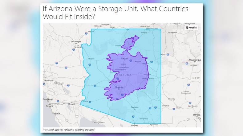 Which countries could fit inside the state of Arizona? | 12news.com