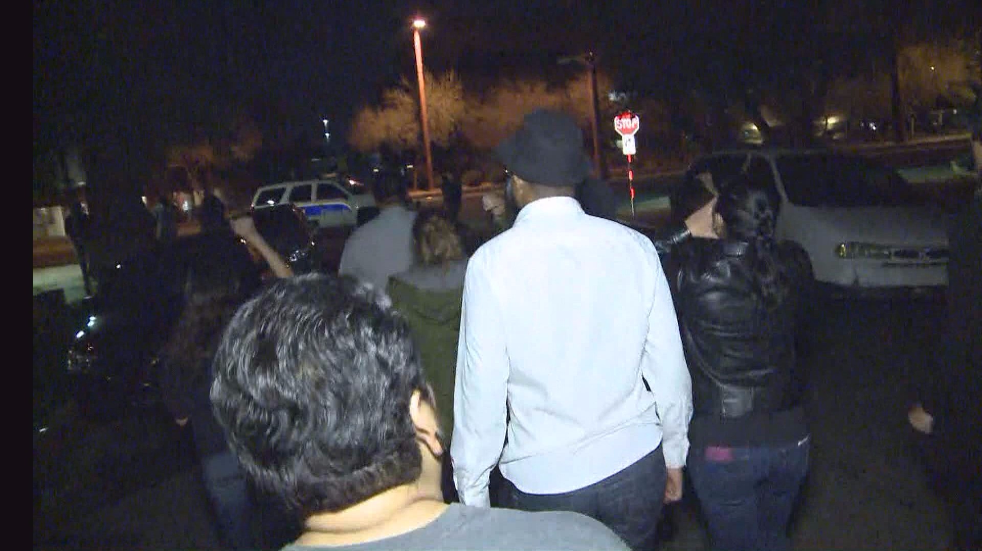 PHOTOS: Protesters block deportation van at ICE Phoenix headquarters ...