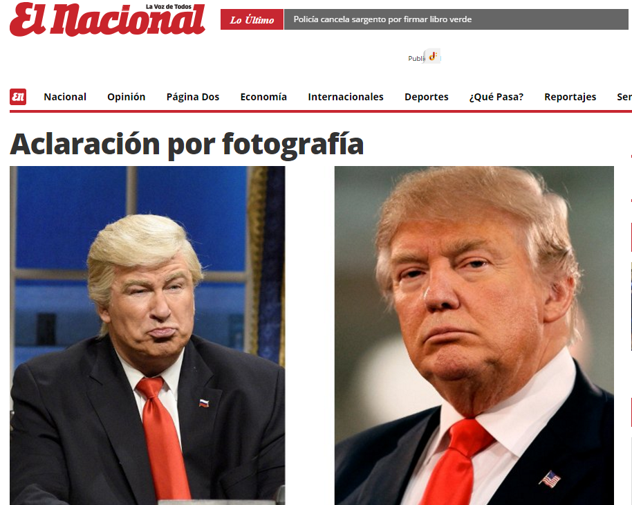 Dominican newspaper mistakenly uses photo of Alec Baldwin instead of ...