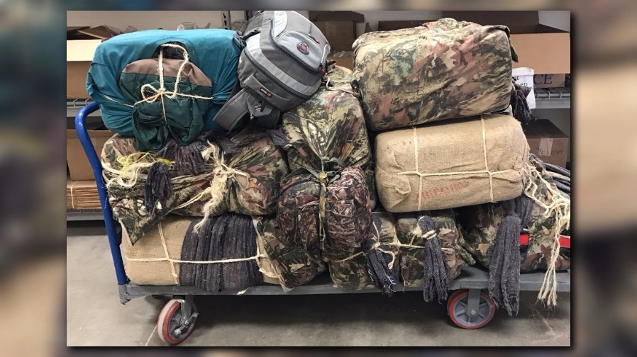 Border Patrol seizes more than 500 pounds of marijuana from smugglers ...