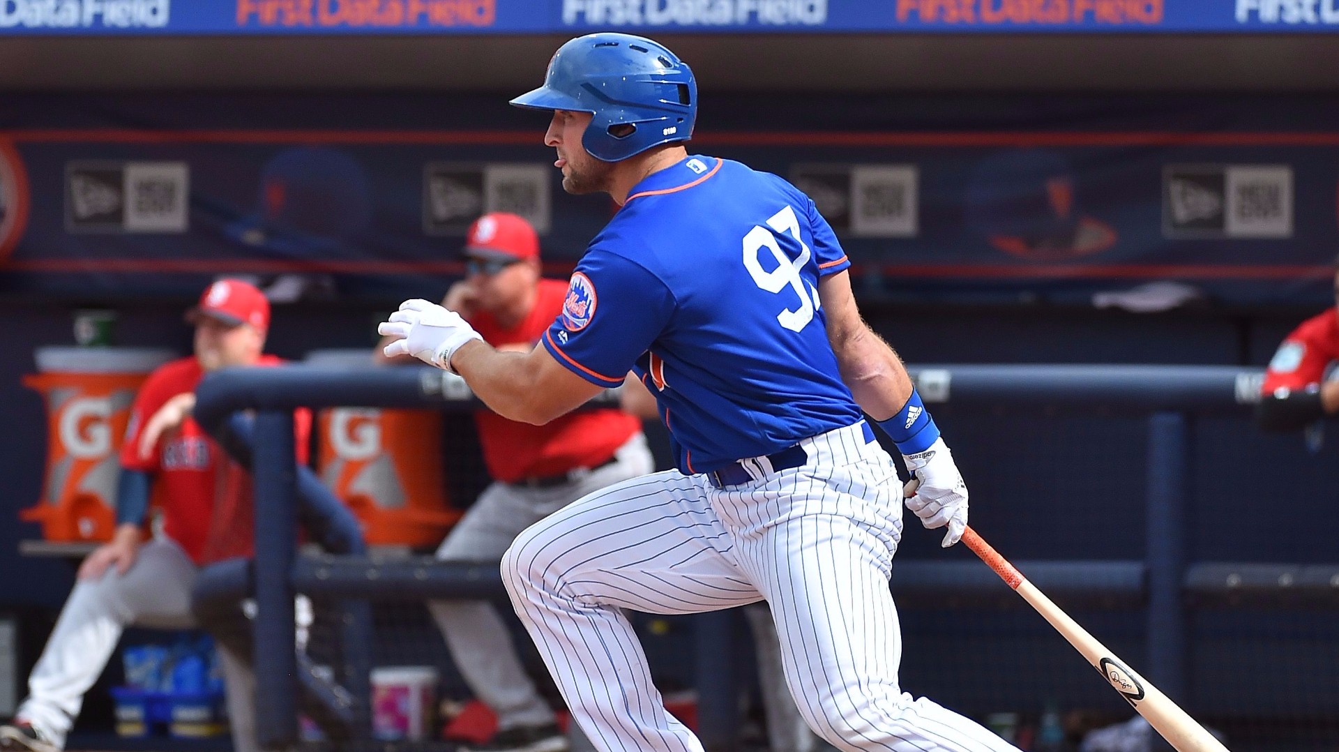 Tim Tebow's Mets debut: Two strikeouts, double play and a baserunning ...