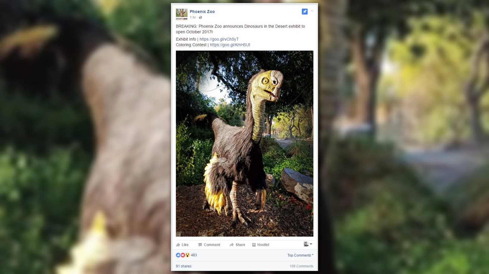 Phoenix Zoo announces 'Dinosaurs in the Desert' exhibit | 12news.com