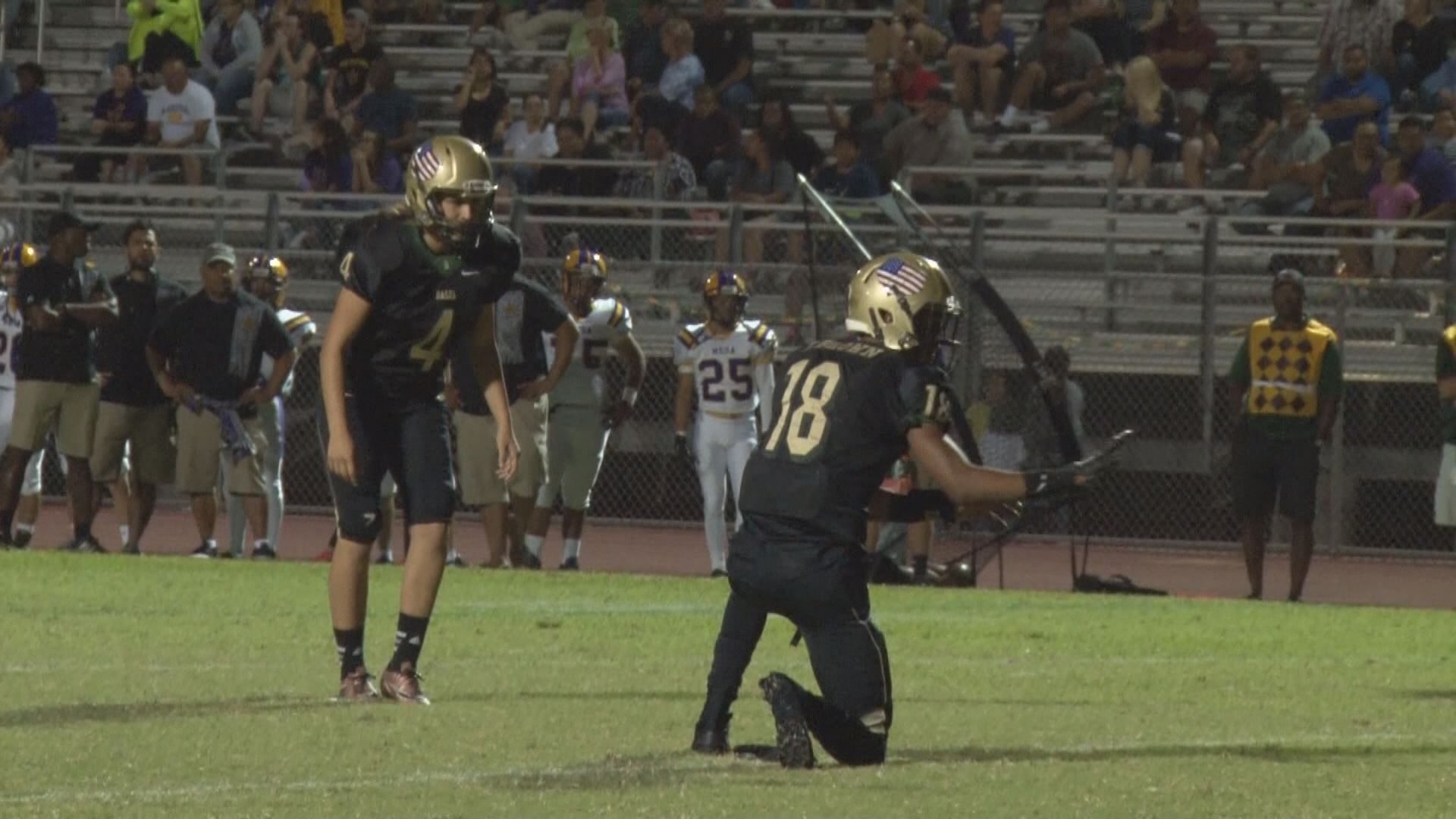 Ariz. kicker set to become first female on scholarship at Division II ...