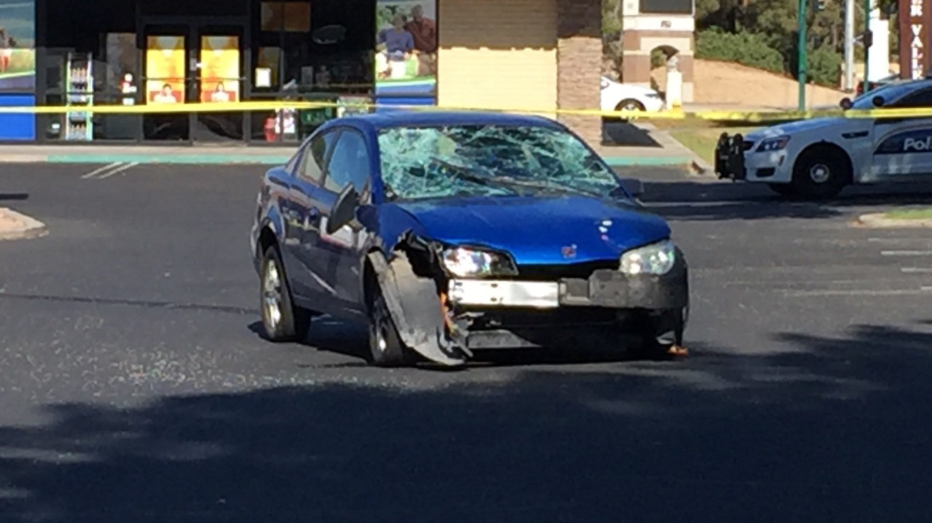 Car drives into crowd of people in north Phoenix, 3 injured | 12news.com