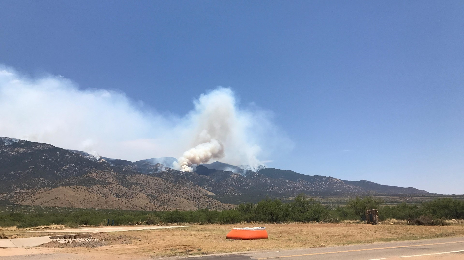 Frye Fire has burned more than 45,000 acres in southeastern Arizona ...