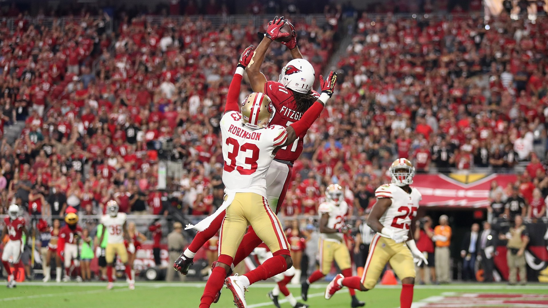 Palmer's TD toss to Fitzgerald beats 49ers in OT | 12news.com